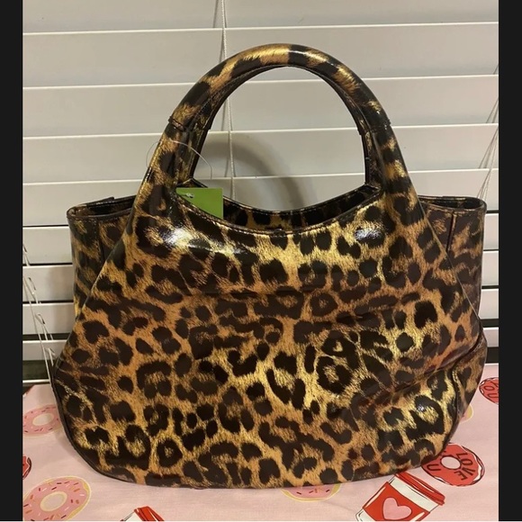 kate spade | Bags | Beautiful Kate Spade Leopard Treesh 34th Street ...